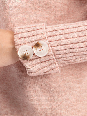 Women s Pullover with Pullover Closure and Hand Wash Care Instructions High necked knitted sweater and pants set