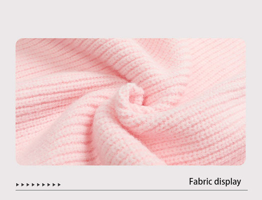 Top Polyester Product for Fall Season with Competitive Solid color button pullover sweater women's round neck top