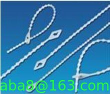 Bead hole knot cable ties (Ball type cable tie)