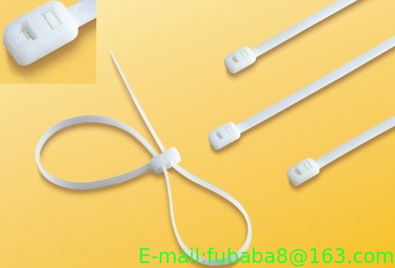 Double head nylon cable tie
