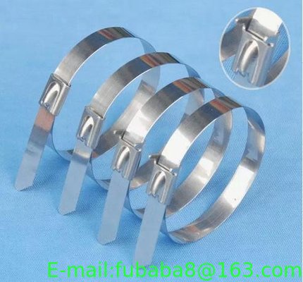 Stainless steel self-locking cable ties