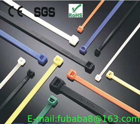 Self-locking nylon cable ties
