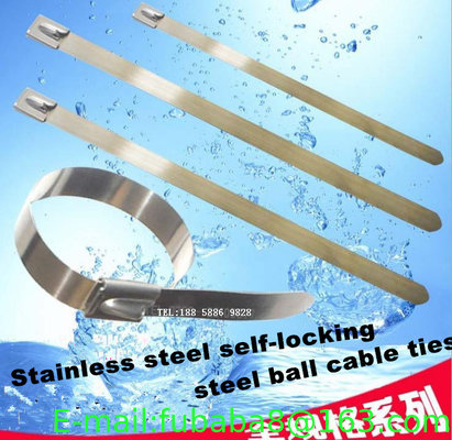 Stainless steel self-locking cable ties