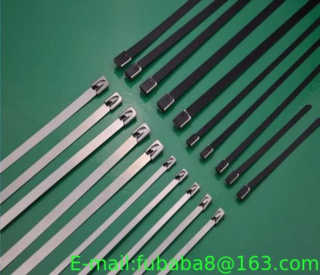 Stainless steel self-locking cable ties
