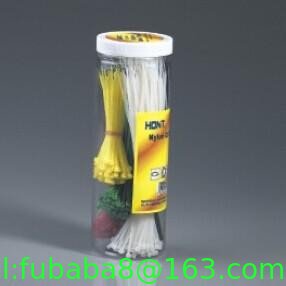 Plastic bottled /plastic barrel nylon cable ties