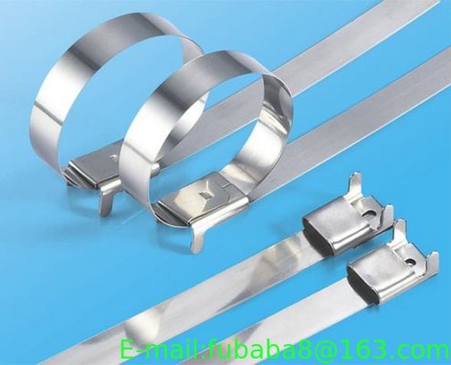 Stainless steel self-locking cable ties