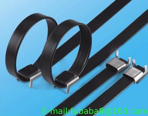 Stainless steel （PVC coated）cable tie