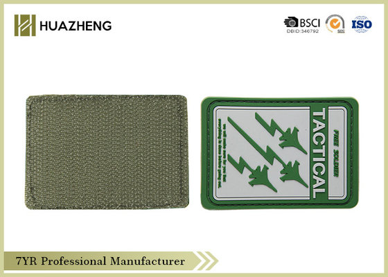 Road Sign Sticky Hook And LoopPVC Badge For Instructions Eco-Friendly