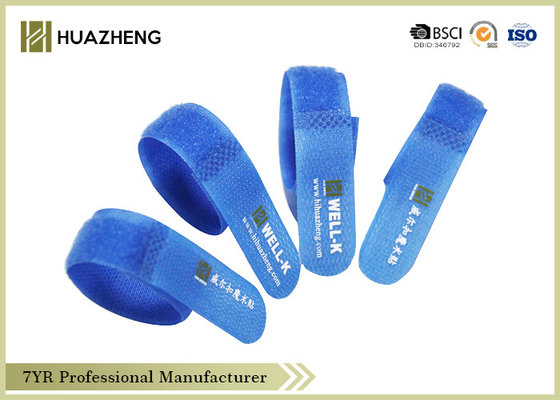 Blue Releasable Custom Releasable Cable Ties Roll For Fastener