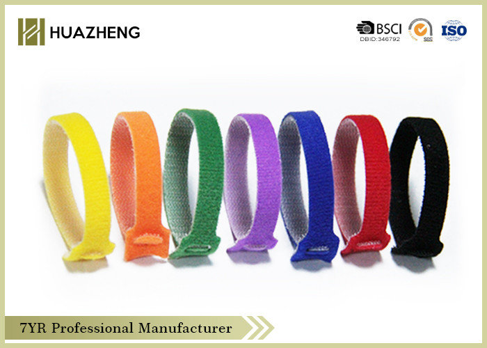 Lable Tidy Colored Releasable Cable Ties Roll , Back to Back Strap