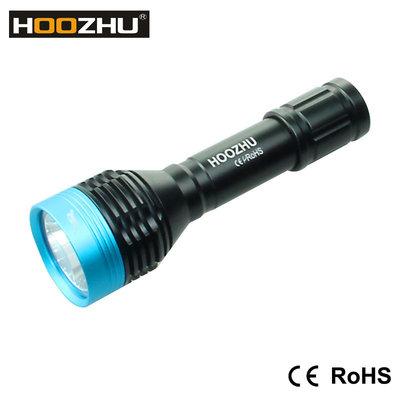 Hoozhu New Model Waterproof 100m Diving LED Lamps LED Torch Led Flashing for Diving