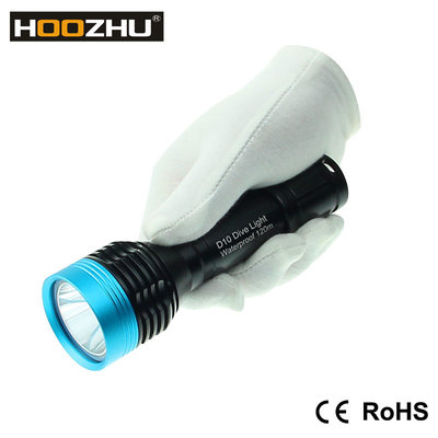 Hoozhu New Model Waterproof 100m Diving LED Lamps LED Torch Led Flashing for Diving
