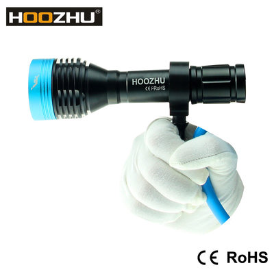Hoozhu New Model Waterproof 100m Diving LED Lamps LED Torch Led Flashing for Diving