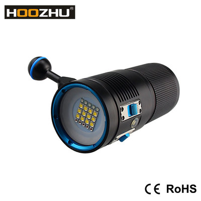 New Hoozhu V72 Underwater Video Light Max 7200lm and Watrproof 100m LED Torch