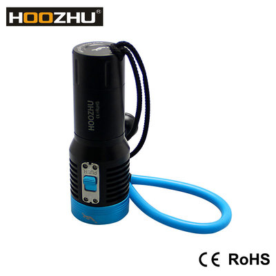 New Hoozhu V30 Three Color Lights Diving Video Light Max 2600lm Waterproof 120m 1*32650battery