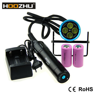Hoozhu 4000 Lm Waterproof 100m Canister Diving Light HU33