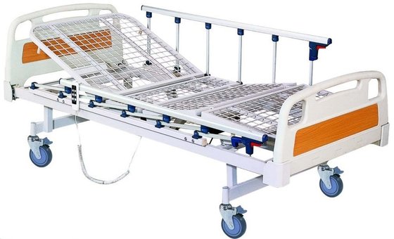 Medical Equipment Home Care Manual Steel Hospital Bed