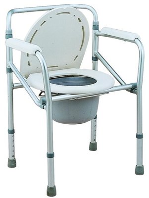 Hot selling Bathroom Safety Folding Lightweight Commode Height Adjustable
