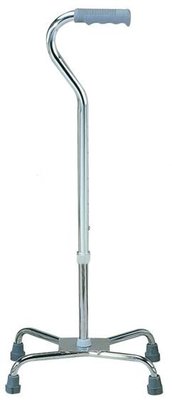 Walking Aids Aluminum Quad Cane with Big Base for elderly use
