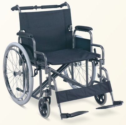 Bariatric powder coating steel wheelchair 22" seat width made in China