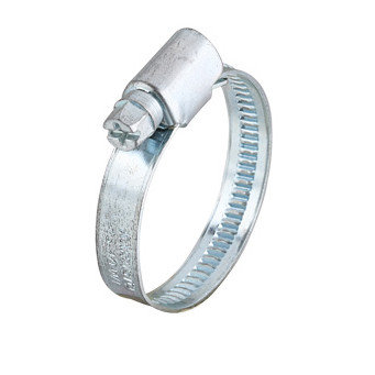 Germany Type Solid Band Hose Clamps , High Strength Hose Clamps 8mm - 500mm