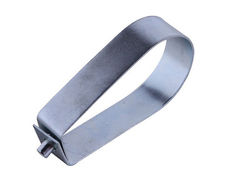 Hydraulic Special Hose Clamps Hinged  Pear Shape Pipe Support Brackets