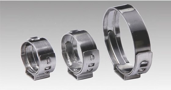 Custom Steel Adjustable Hose Clamp Single Ear For Pipe Strengthening