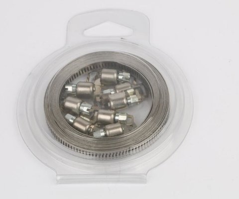 American Standard Perforated Endless Hose Clamp 3 M Length 0.6 Mm Thickness