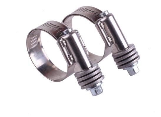 15.8mm Stainless Steel Constant Tension Band Hose Clamps With Washers Liner