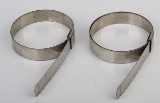 15mm Throbbing Special Hose Clamps High Performance 0.8mm Thickness