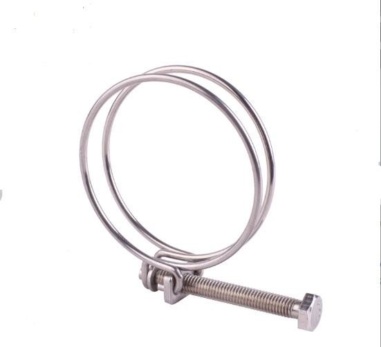 Zinc Plated Steel  Special Hose Clamps Wire Radiator Hose Clamps With Captive Nut