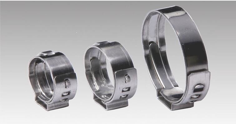 Custom Steel Adjustable Hose Clamp Single Ear For Pipe Strengthening