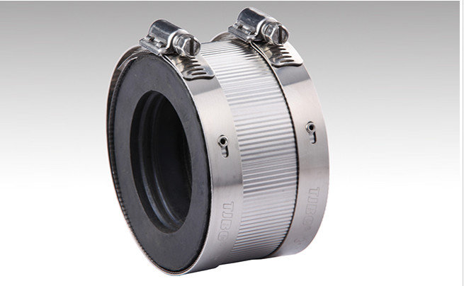 Type D No Hub Cast Iron Pipe Fittings Pipe Clamp Usage Flange Connection