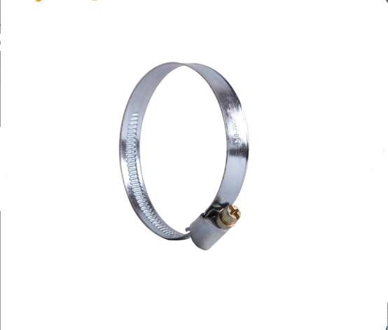7.5mm  Non Perforated Hose Clamps / Zinc Plated Steel Hose Clamp Tensile Strength