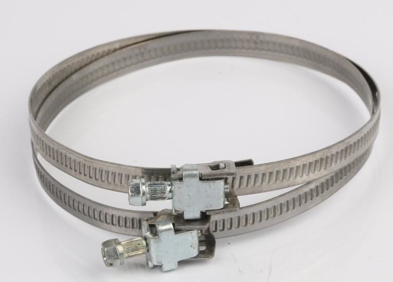 9mm Band Width Endless Hose Clamp Germany Type 6.8mm Hex - Head Screw