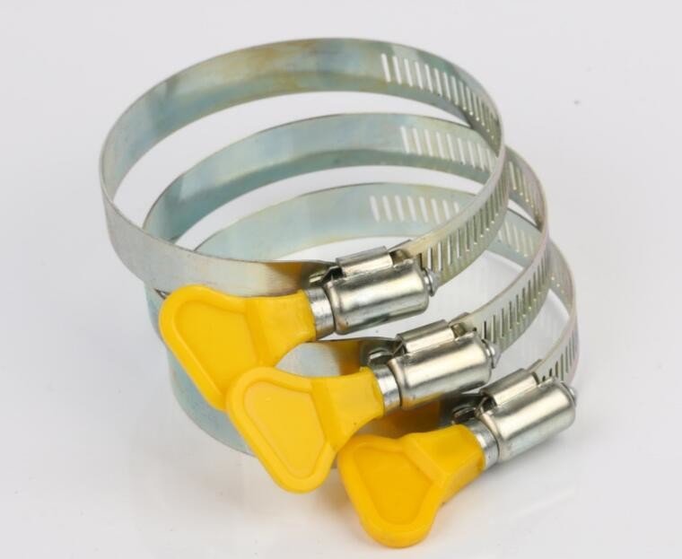 8 Mm  Butterfly Key Hose Clamp / Fuel Injection Hose Clamps Stainless Steel