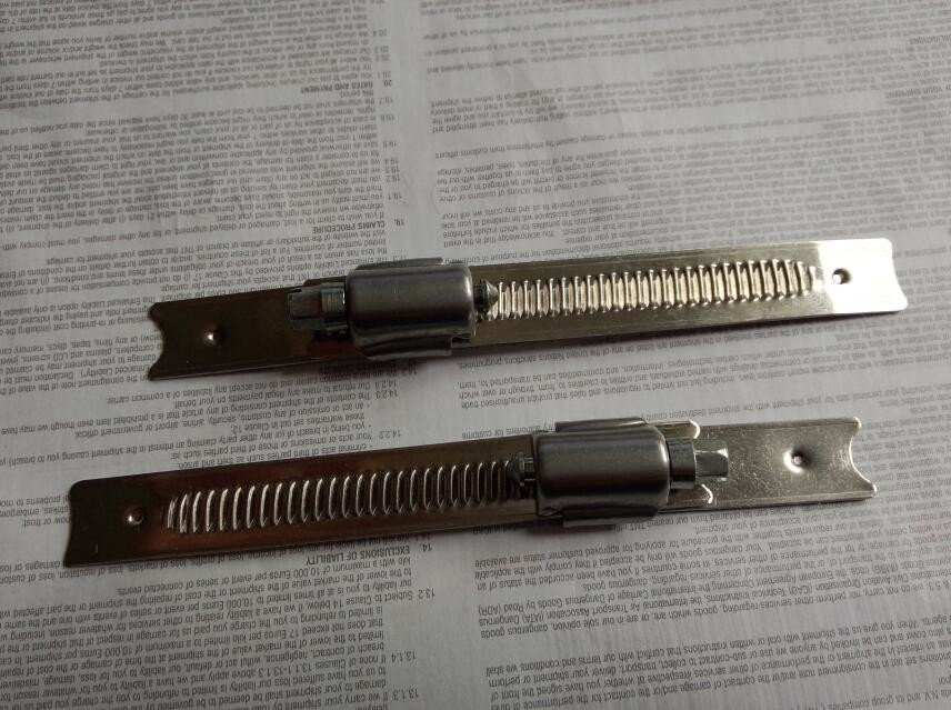Italian type delivery status straight straps  (galvanized steel or stainless sttel ）