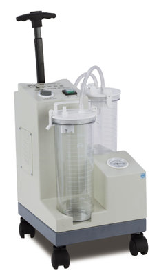 Floor Type High Vacuum Medical Suction Machine / Equipment Low Noise