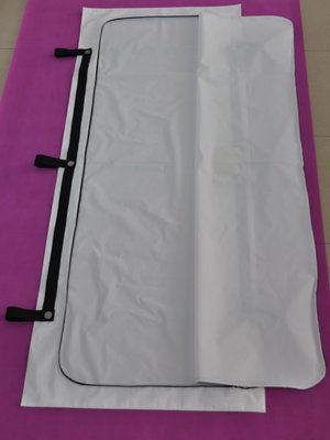 8Mil PEVA Body Bags with 6Strap Handles , Envelope Style Cadaver Bags