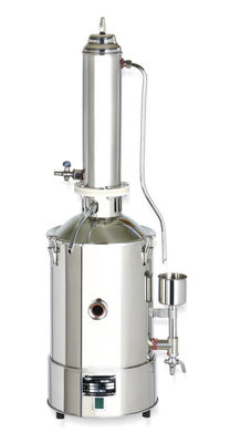 Producing Distilled Water Distilling Apparatus Tower Type Electrically Heated