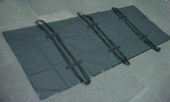 190D PVC Laminated Polyester  Cadaver Bags with 6 Webbing Handles