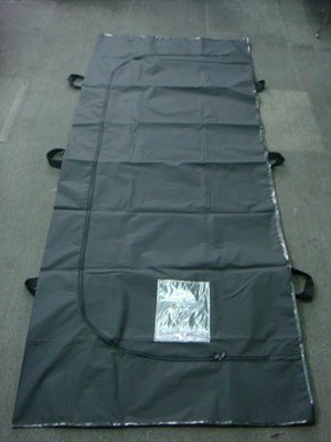 190D PVC Laminated Polyester  Cadaver Bags with 6 Webbing Handles