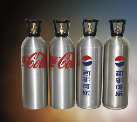 Ambulance Breathing Medical Portable Oxygen Cylinder Of Aluminum