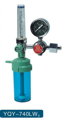 Hospital Medical oxygen regulator with flow meter with humidifier oxygen therapy