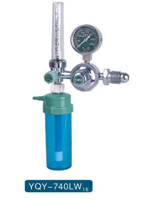 Medical Use Oxygen Pressure Reducing Regulator , 1-15L/Min Flow Rate