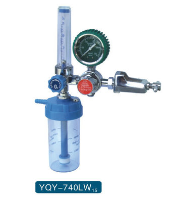 Medical Use Oxygen Pressure Reducing Regulator , 1-15L/Min Flow Rate