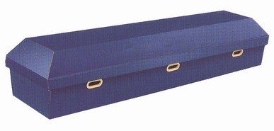 Flat Packed Plain Cremation Cardboard Eco Friendly Coffins or Container