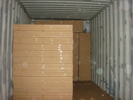 Flat Packed Plain Cremation Cardboard Eco Friendly Coffins or Container