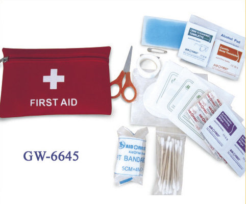 Woven Bag Multipurpose First Aid Kits For Home / Travel / Emergency Use