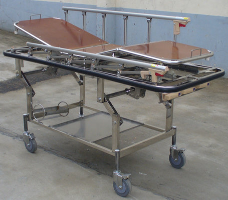 Manual Patient Tretcher Trolley Suitable For X-Ray With 3 Or 5functions